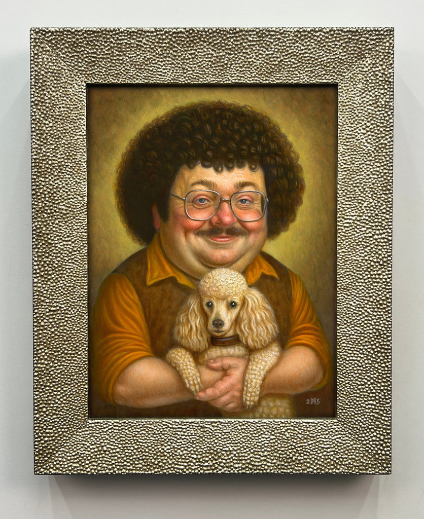 Dustin Myers - 'Perms and Poodles in Pastel Penance' - oil on panel ...