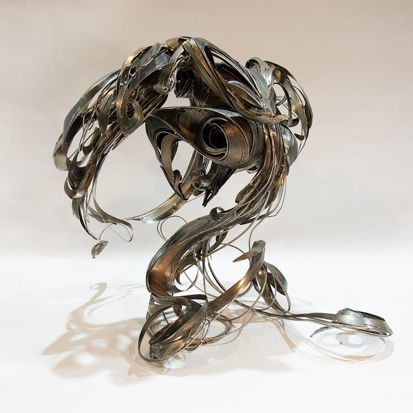 Georgie Seccull - 'Between Worlds' - treated stainless steel sculpture ...