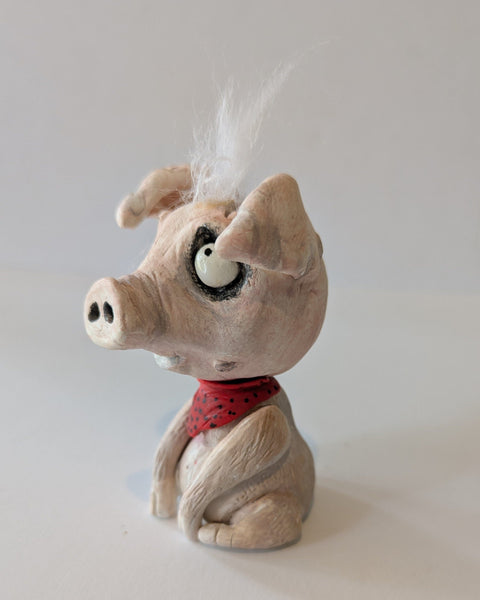 Madam Helen (AKA Dollybox Dioramas) - 'Edgar Alan' - clay, balsa wood ...