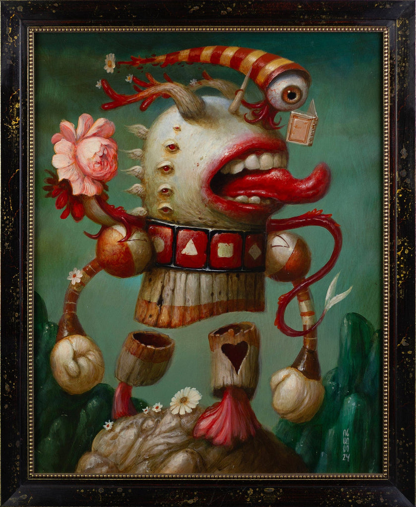 Jesús Aguado - "The Sensational Trip"- acrylic on wood panel | Beinart ...