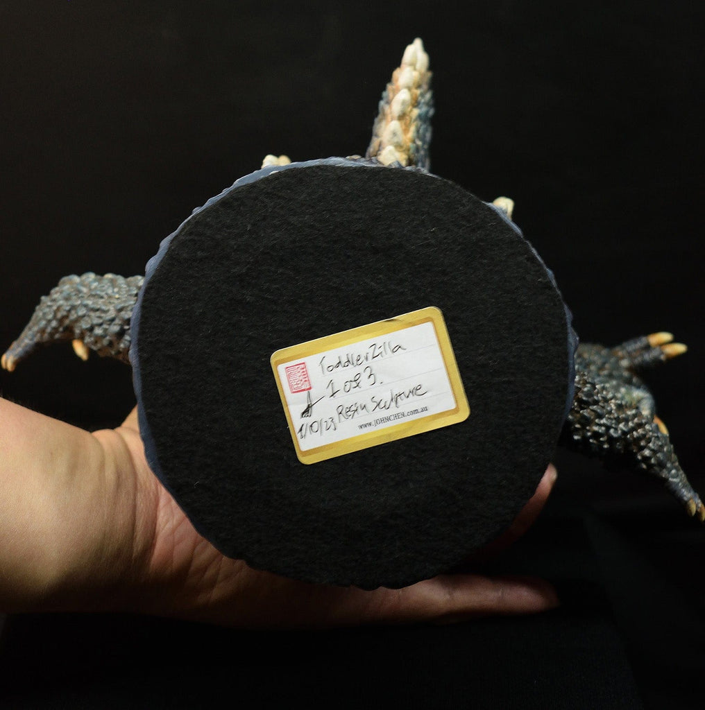 John Chen - "Toddlerzilla" - resin, acrylic & oil paint. limited editi ...