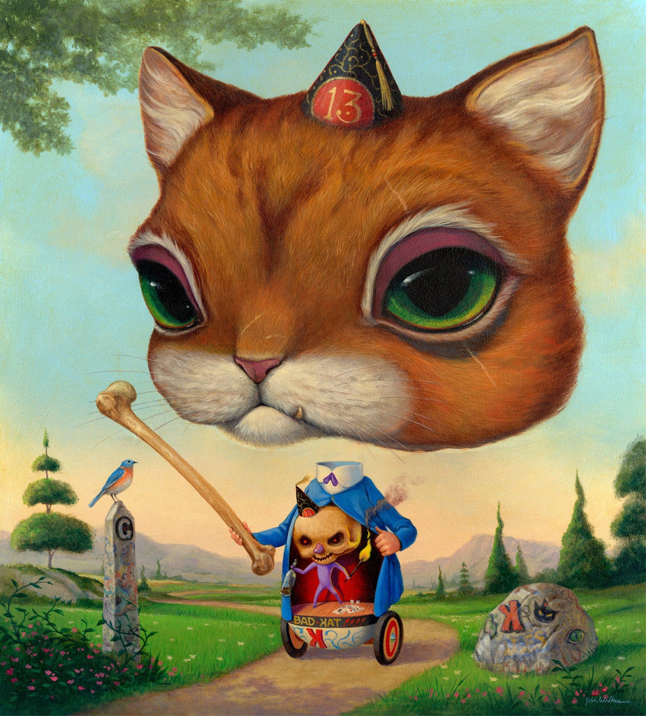 John Walker - "When Mr Hyde Comes Calling" - acrylic on panel | Beinart ...