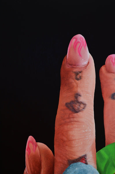 Katie Barron - 'Sugar Mama' - oil on panel | Beinart Gallery