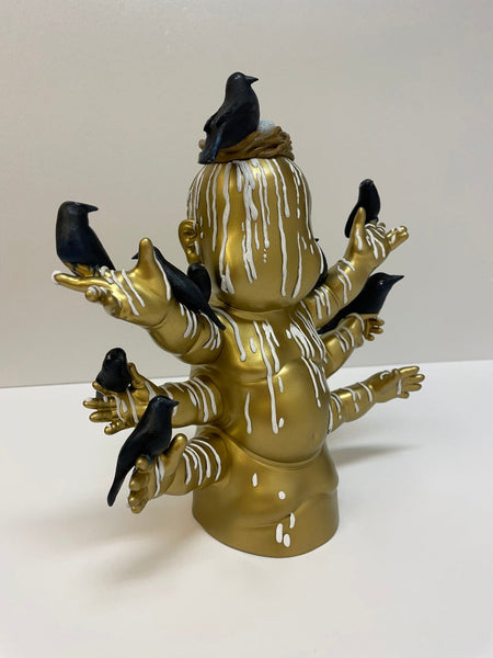 Linnea Strid - "No Gods, No Masters" - oil paint, acrylics, spray pain ...