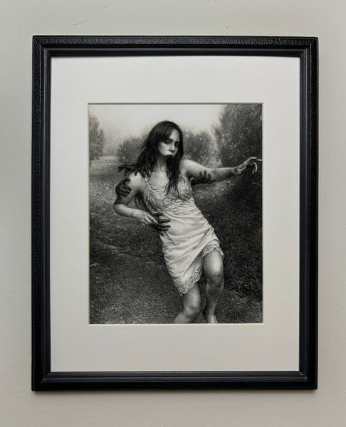 Meagan "Magpie" Rodgers - 'Ambivalence' - graphite on paper | Beinart ...