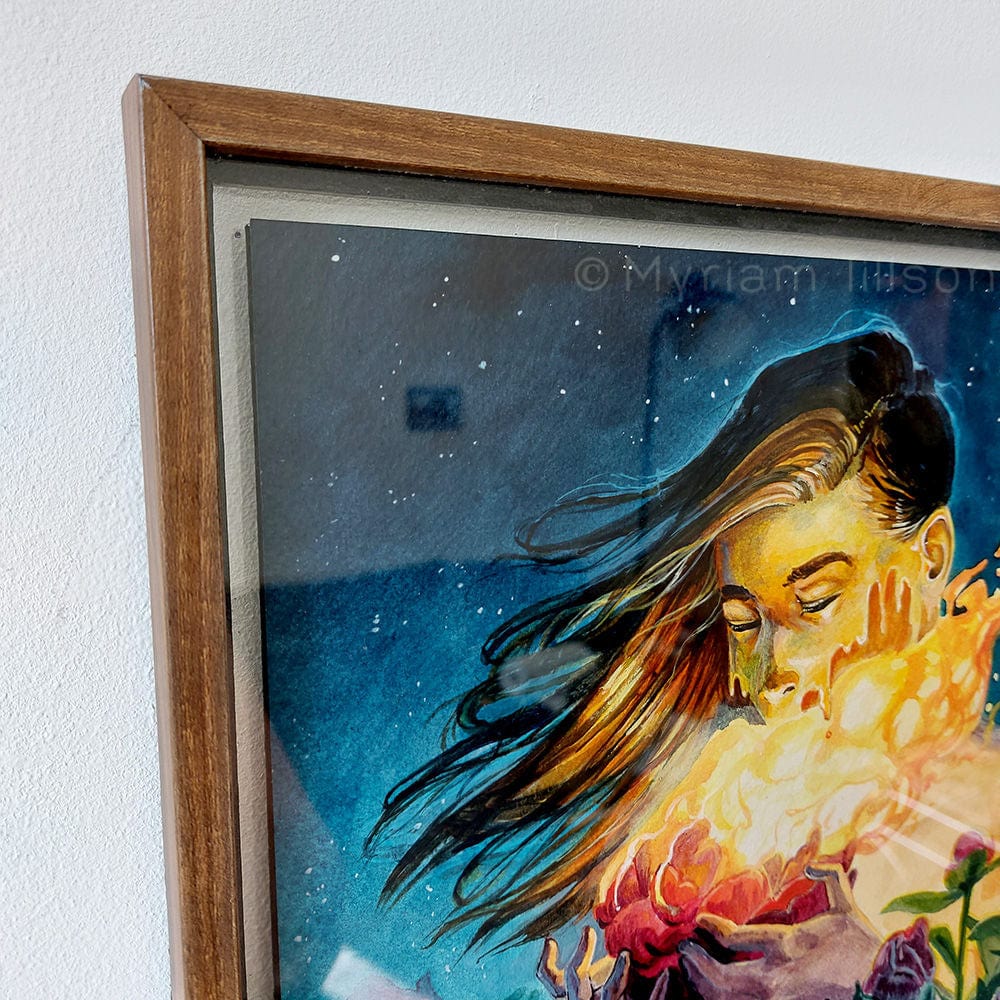 Myriam Tillson - "The Beacon" - acrylic on paper | Beinart Gallery