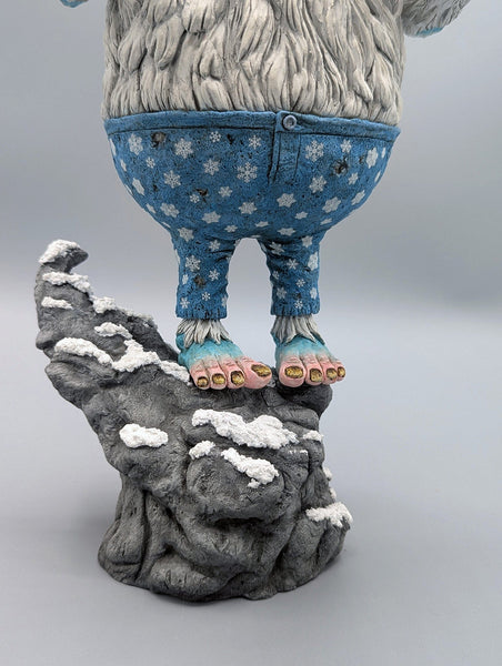 Pickled Circus - 'Spaghetti Yeti' - epoxy clay & resin | Beinart Gallery