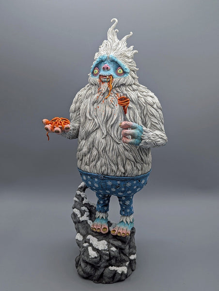 Pickled Circus - 'Spaghetti Yeti' - epoxy clay & resin | Beinart Gallery
