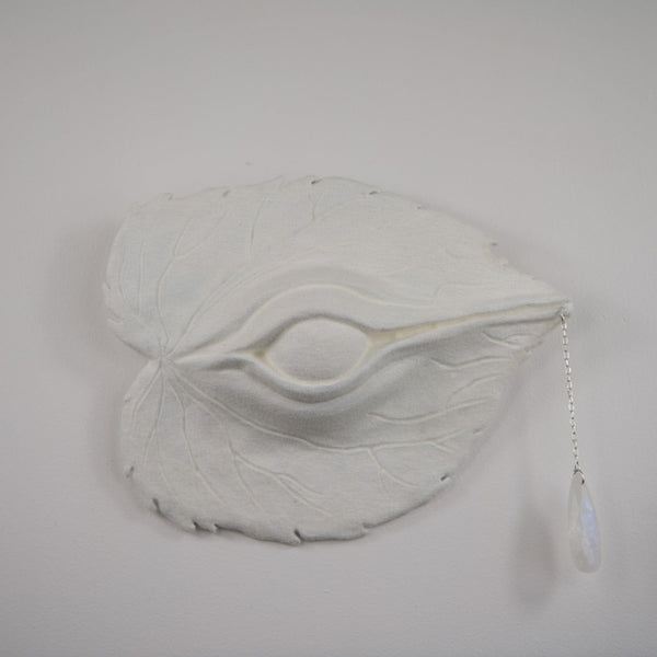 Rachel Power - 'Sorrow I' - polymer clay, flocking, sterling silver an ...