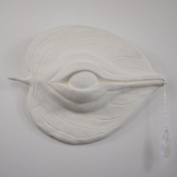Rachel Power - 'Sorrow III' - polymer clay, flocking, sterling silver ...