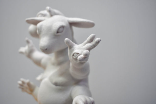 Rachel Power - "Jude" - polymer clay, paint, flocking & vinyl Toddlerp ...