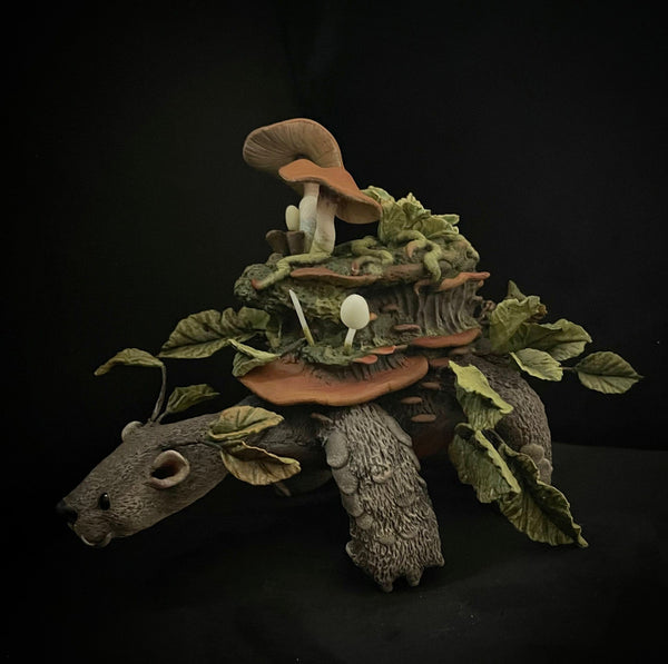 Wendy Olsen - 'Creech' - epoxy sculpting medium, polymer clay, wire an ...