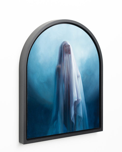 Liz Gridley - 'What Do You Want Between You and the World?' - oil on a ...