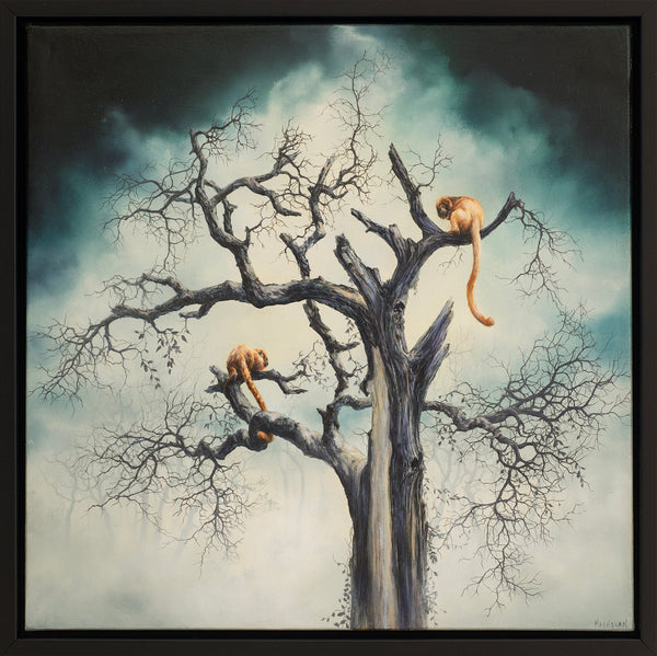 Brian Mashburn - 'Monkey Tree' - oil on canvas | Beinart Gallery