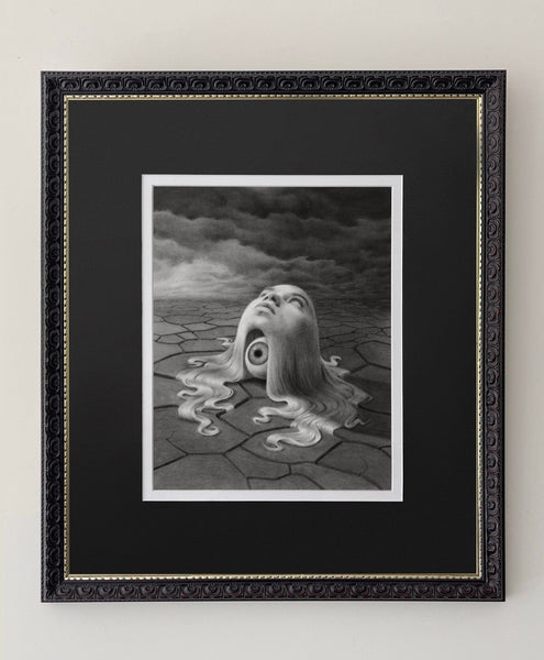 Samuel Farnham - 'Cloak' - graphite on archival paper | Beinart Gallery