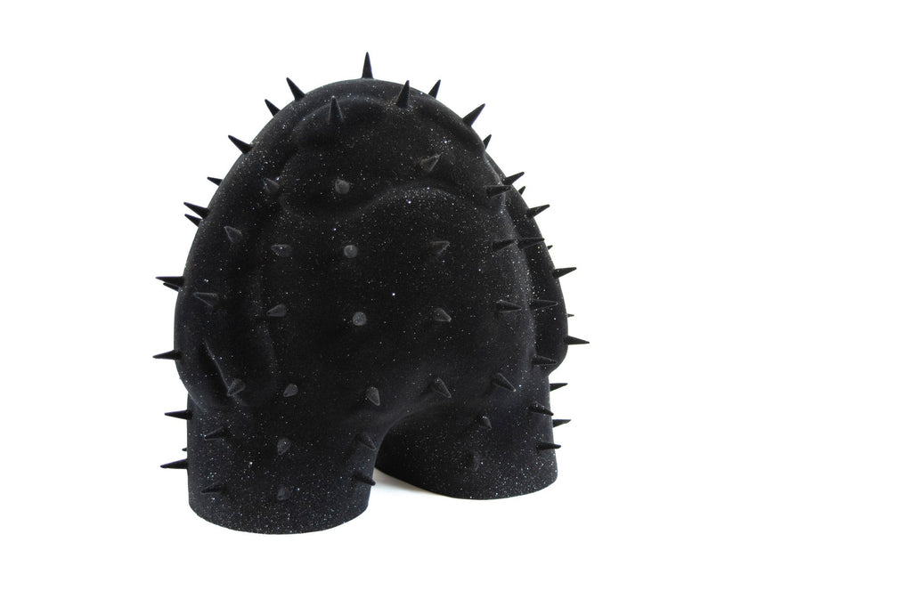 Brad Gunn - "Sodom (black)" - resin, synthetic fibres | Beinart Gallery