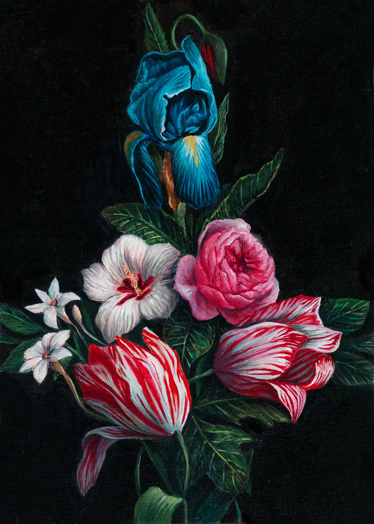 Jennifer Allnutt - "Hell" - oil on wood panel | Beinart Gallery