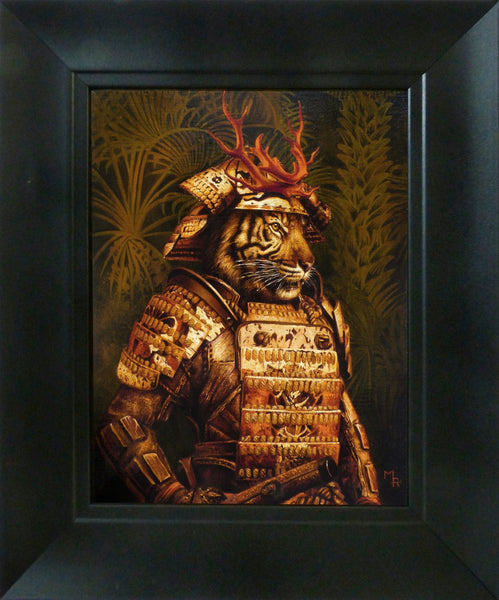 Marc Le Rest - "Samurai XV" - oil on linen | Beinart Gallery