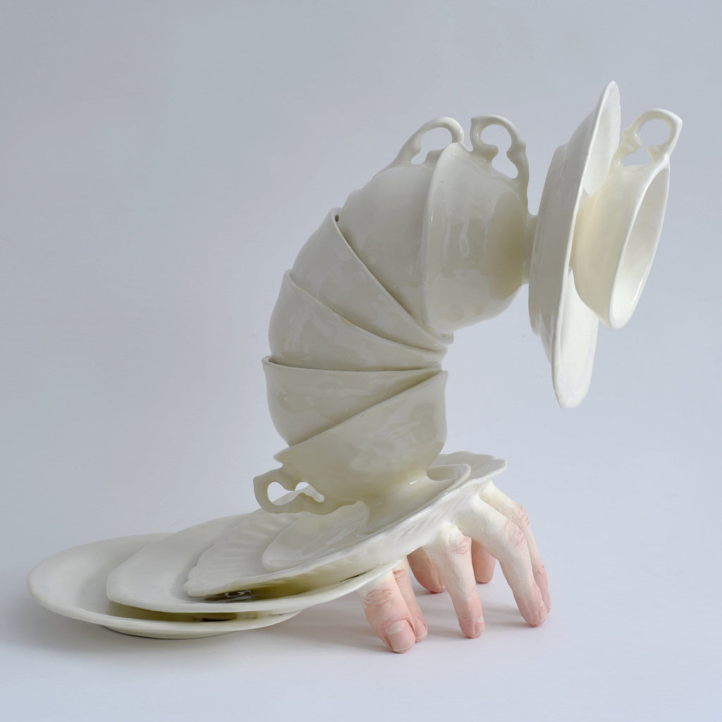 Ronit Baranga - "Creature #6" - clay, glaze, acrylic paint | Beinart ...