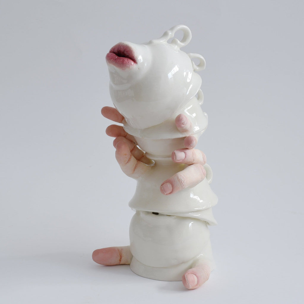 Ronit Baranga - "Creature #7" - clay, glaze, acrylic paint | Beinart ...