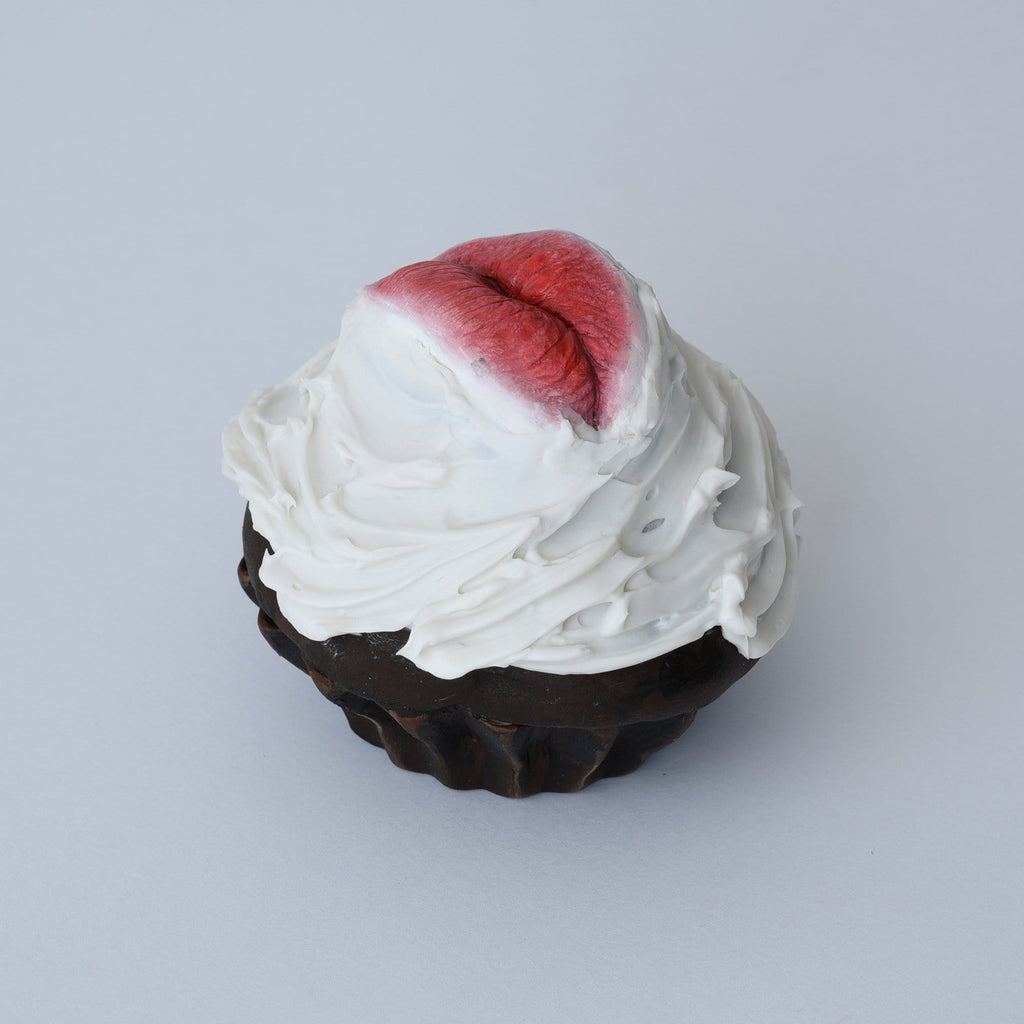 Ronit Baranga - "Cupcake #4" - clay, acrylic paint, molding paste ...