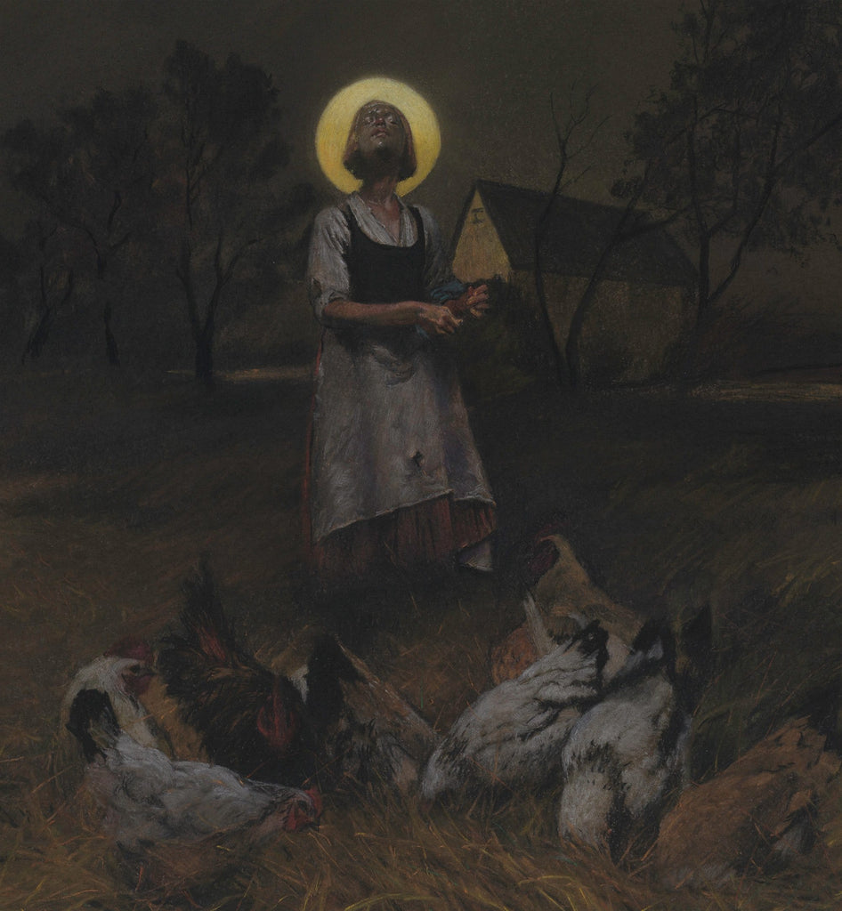 Sean Layh - "Joan of Arc" - tinted charcoal, conte, pastel | Beinart ...