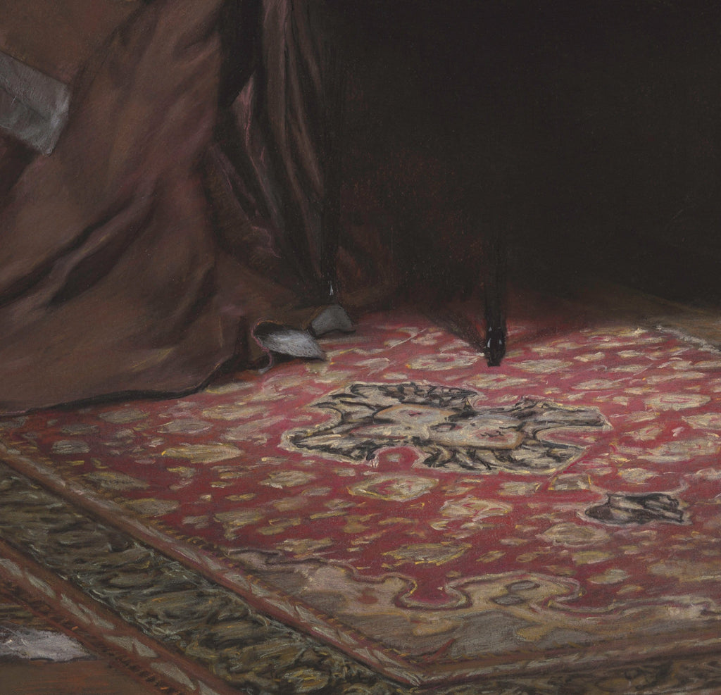 Sean Layh - "The Last Days of the Emperor" - tinted charcoal, conte, p ...