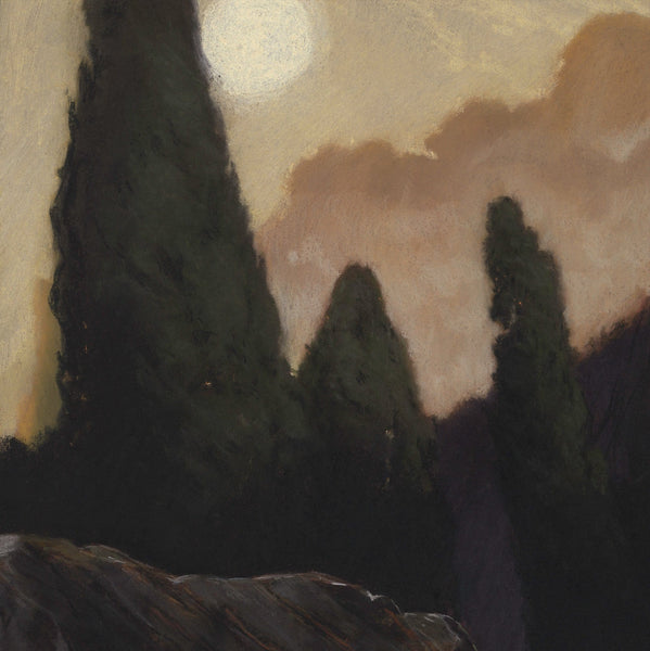 Sean Layh - "Abandon all hope, ye who enter here" - tinted charcoal, c ...