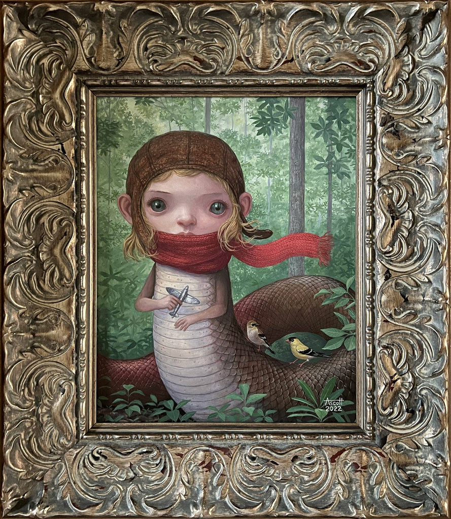 Thomas Ascott - "Soar Beneath The Trees" - oil on board | Beinart Gallery