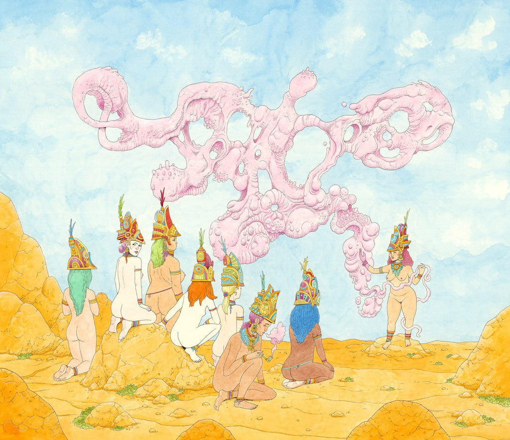 Tim Molloy - "The Lesson" - watercolour and ink on Arches 640 HP paper ...