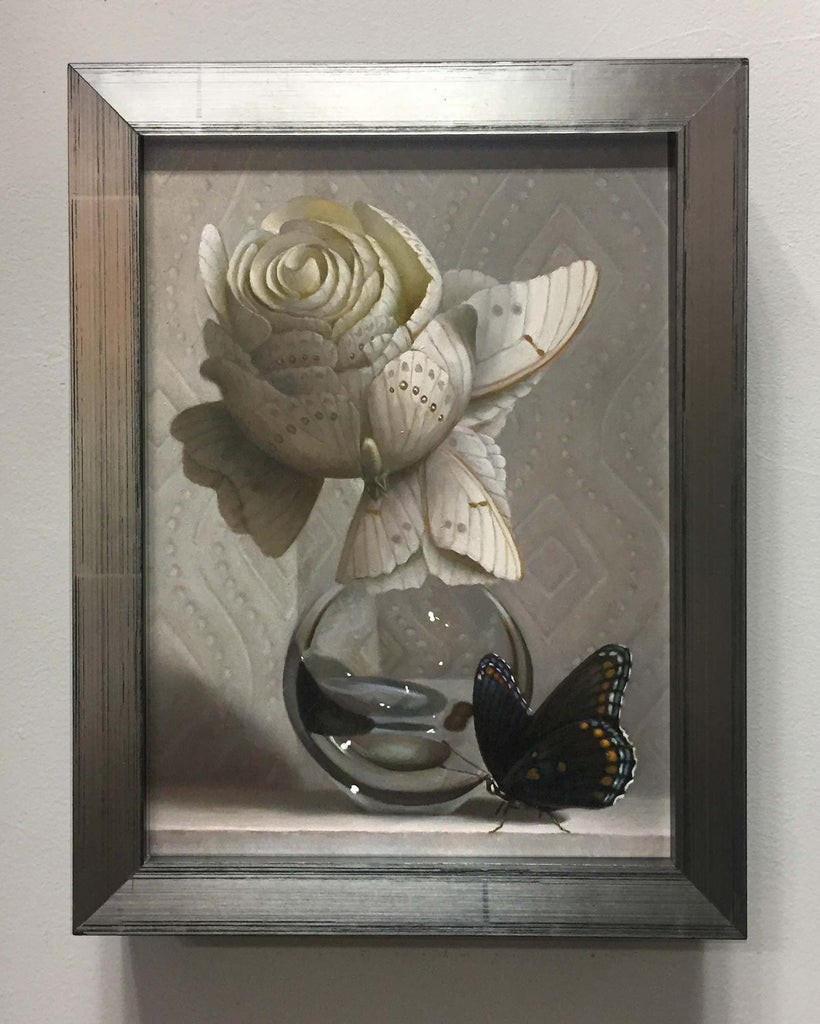 Zane York - "Bloom II" - oil on dibond | Beinart Gallery