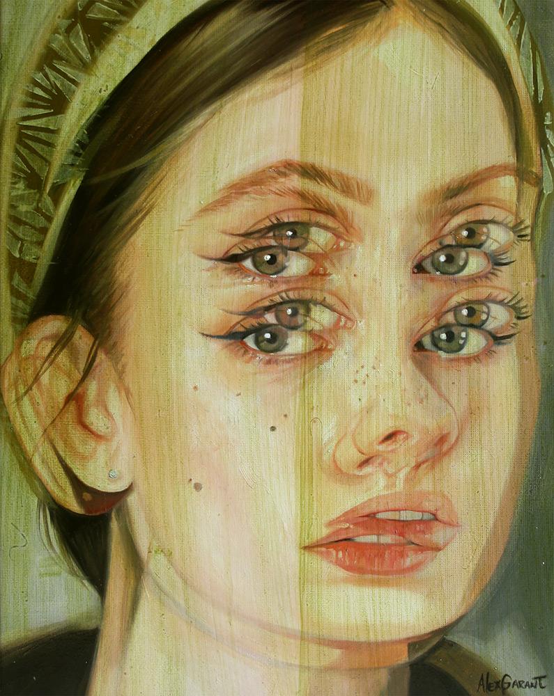 Alex Garant - 'Specs' - oil on canvas | Beinart Gallery
