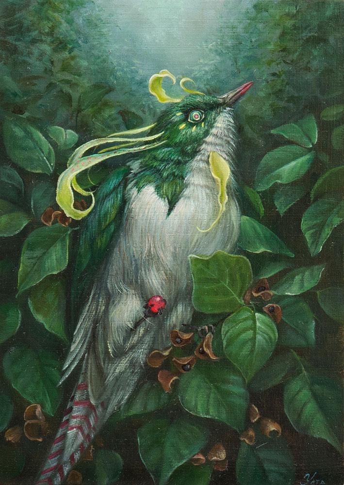 Hannah Yata - 'Fruit' - oil on panel | Beinart Gallery
