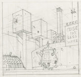 Shaun Tan - Lost Thing book preliminary drawing: To the outskirts (199 ...